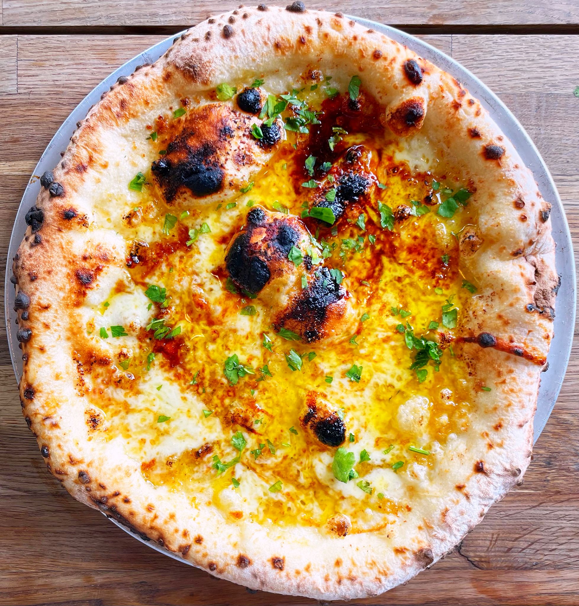 Marmite Cheesy Garlic Bread | Fire & Dough
